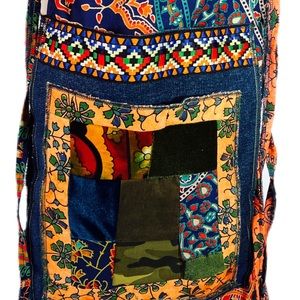 Hand Crafted | Bags | Patchwork Crossbody Boho Bag Unisex | Poshmark